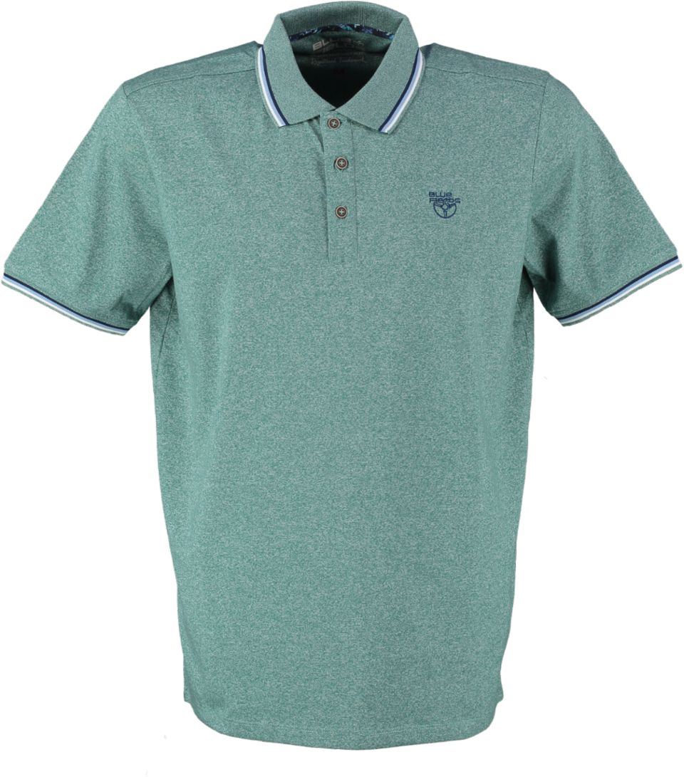 Herenkleding T-shirts & Polo's BlueFields Poloshirt - Bergmans Fashion ...